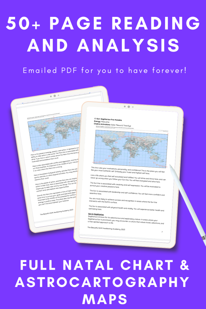 Understanding Your Astrocartography Map: A Step-by-Step Guide - The ...